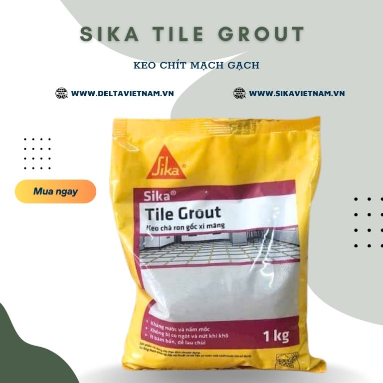 Sika Tile Grout (Túi 1Kg) - Sika chống thấm - Delta Việt Nam nhà phân ...