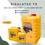 Sika Latex (Can 5L/25L) - Sika chống thấm - Delta Việt Nam nhà phân phối sika chính hãng