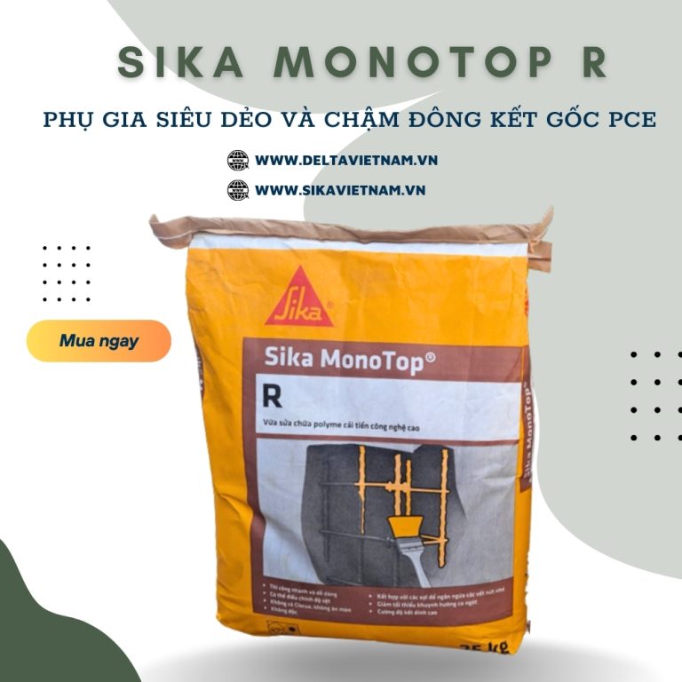 Sika MonoTop R (Bao 25kg) - Sika chống thấm - Delta Việt Nam nhà phân ...